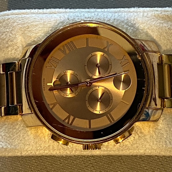 Movado | Accessories | Movado Bold Gold Watch | Poshmark
